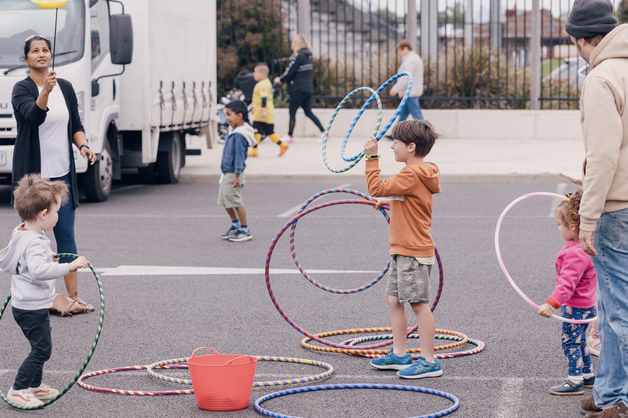 Pop-up circus workshops for Fawkner Festa - Sparkle Society